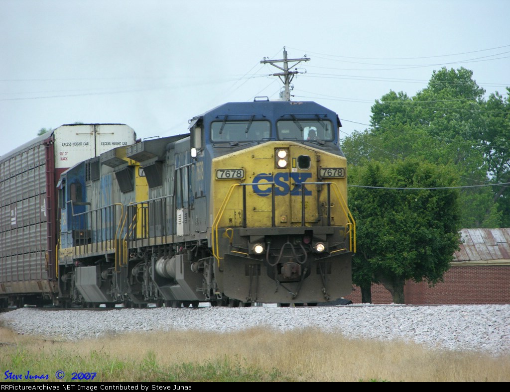 CSX 7678,7543 Q212